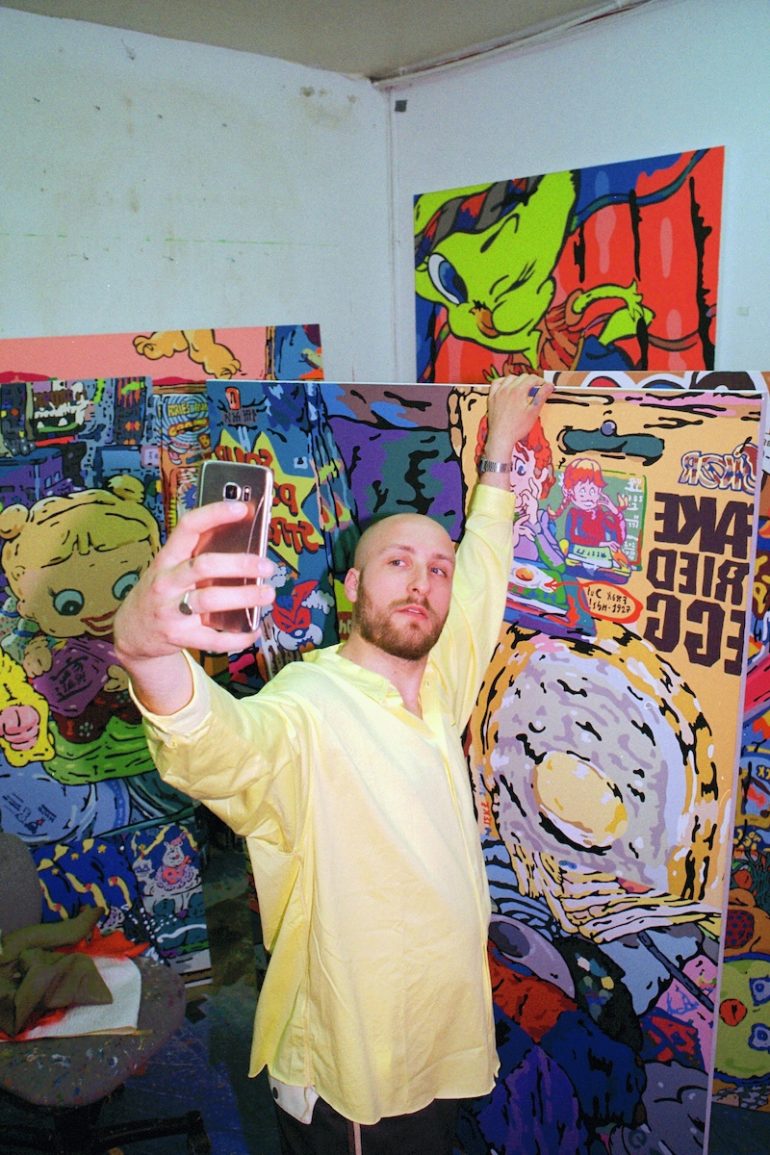 Louis Granet - Yellow Over Purple