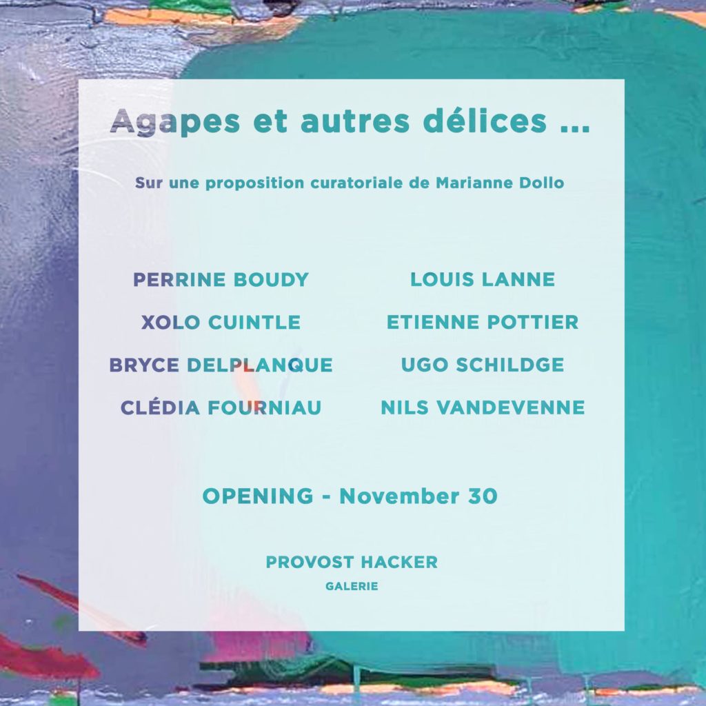 Yellow Over Purple Agapes et autres délices .... Exposition collective ...